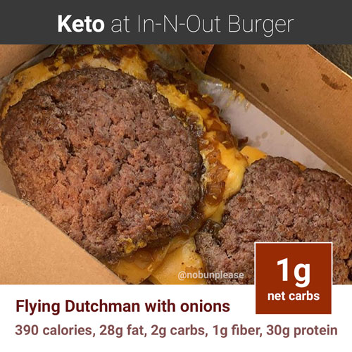 Keto at In-N-Out Burger (Easy Meal Ideas + Nutrition)