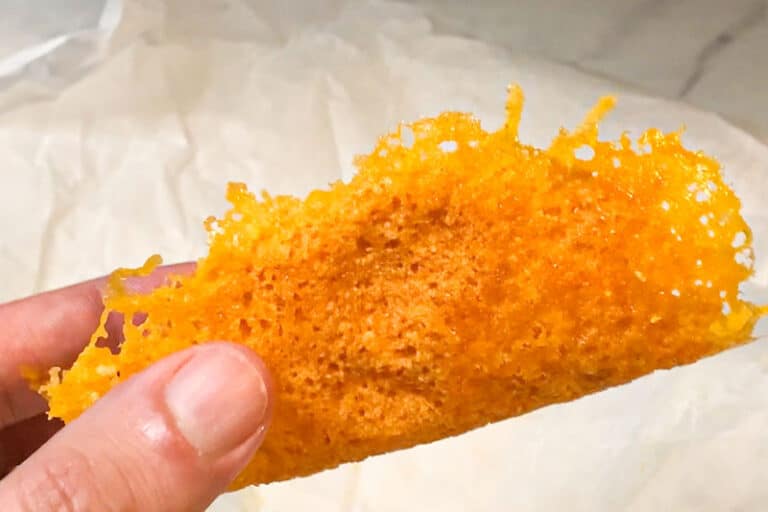 Cheese Taco Shells (Ready in 60 Seconds!) - No Bun Please